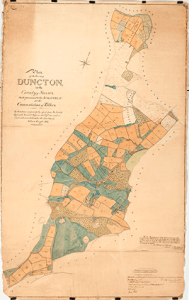 Duncton tithe map, 1837 (TD W41) – West Sussex Record Office