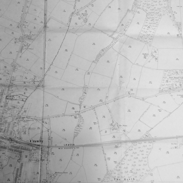 The Birth of Crawley; Master plan for Crawley New Town, 1947 (Par 60/26 ...