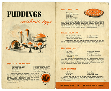 World War 2 Ministry of Food recipe leaflets (Add Mss 54,872) – West ...