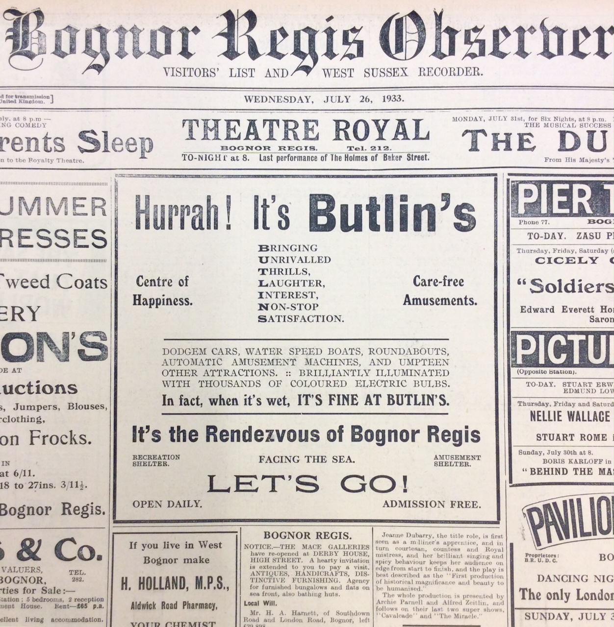 bognor-obs-1933-lion-hunt – West Sussex Record Office